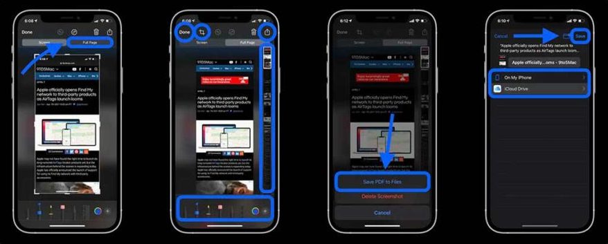 How to Take a Long Screenshot on iPhone - POCKETECHSHARE | Software ...